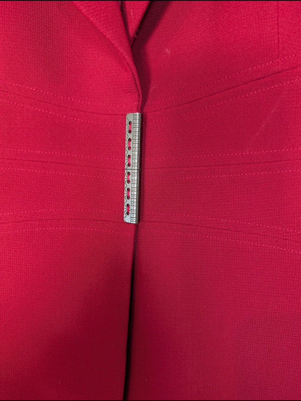 Tahari ASL | Jackets & Coats | Tahari Asl Raspberry Red Tailored Blazer ...
